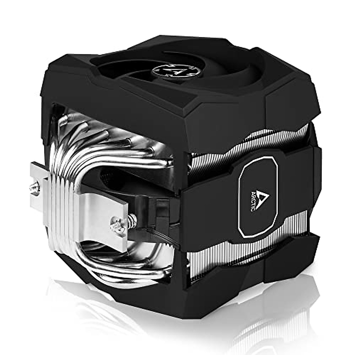 ARCTIC Freezer 50 (incl. A-RGB Controller) - Multi Compatible Dual Tower CPU Fan with A-RGB, CPU Air Cooler for AMD and Intel, Two Pressure-Optimised Fans, 6 Heatpipes, Incl. MX-4 Thermal Paste