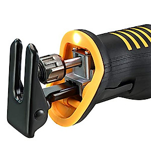 MOTORHEAD 20V ULTRA Cordless Reciprocating Saw, Lithium-Ion, Tool-Free Blade Change & Guard, 1” Stroke, 0-3000 SPM, Variable Speed Trigger, 2Ah Battery, Quick Charger, Bag, 2 Blades, USA-Based