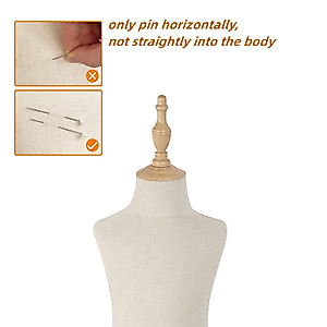 Child Mannequin Dress Form,Kid Dress Form with Wooden Base,Adjustable Girl and boy Dress Form for Apparel Scarf Window Shop Display, 4-5 Years Old