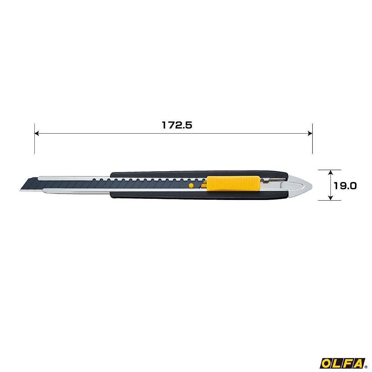 OLFA Snap-off Utility Knife Long 185B