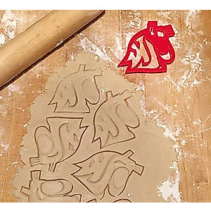 WSU Cougar Cougkie Cookie Cutter, LICENSED WSU COLLEGIATE - WELLER INNOVATIONS