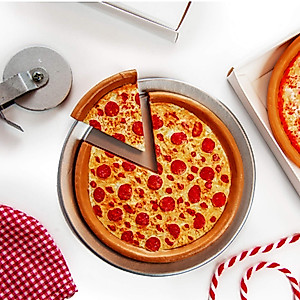 The Queen's Treasures 18 Inch Doll Food Accessories, Pizza Queen 18 Inch Doll Pepperoni Pizza with Cut Slice and Authentic Style Pizza Box. Compatible with American Girl Dolls Kitchens & Furniture