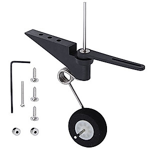 Hobbypark Tail Wheel Assembly 60x25mm D28 /30 RC Airplane Parts Replacement for 50cc-120cc Nitro Electric Plane Jet 540T Pilot F3A P51