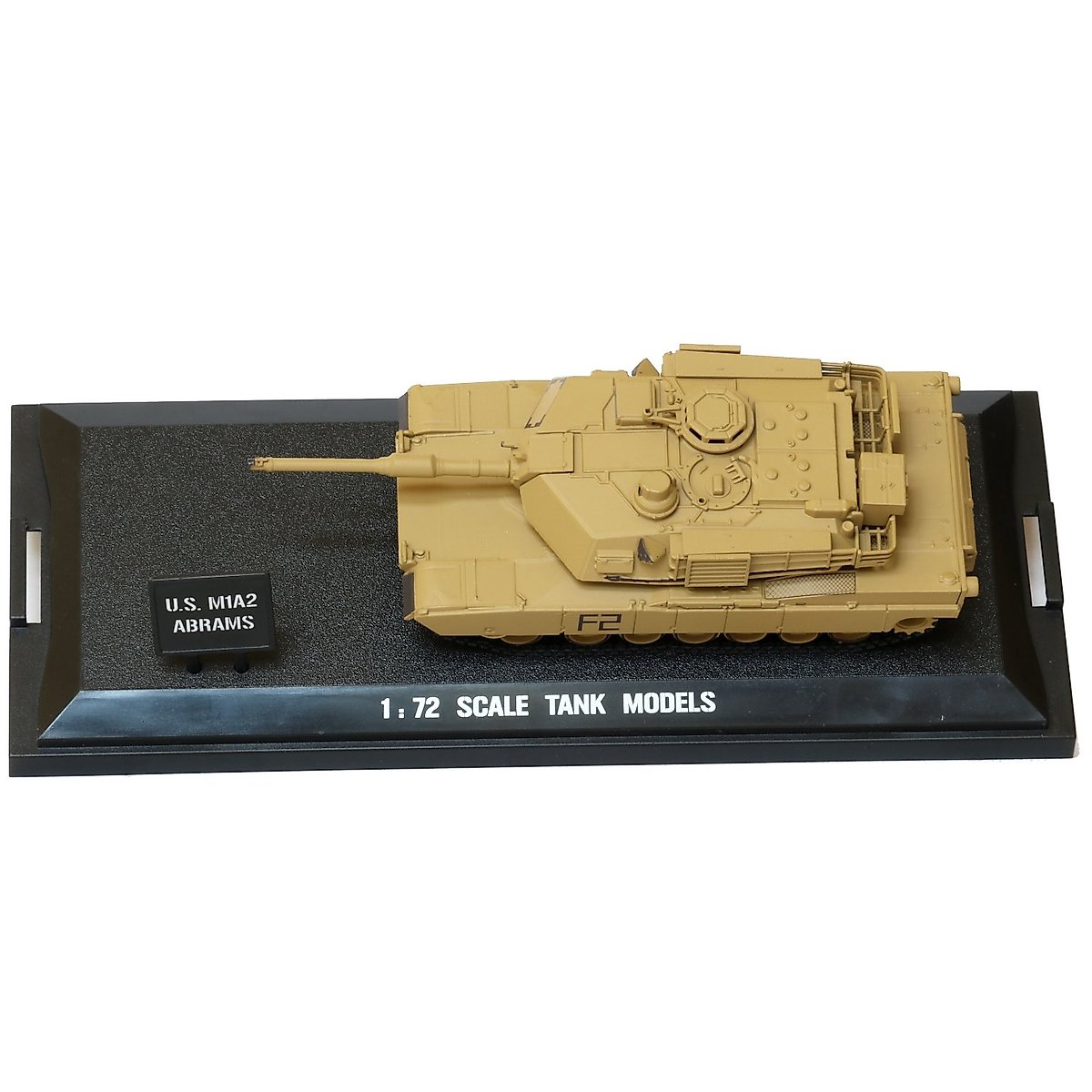POCO DIVO US M1A2 Abrams Tank Diecast 1/72 Scale Showcase Collection Action Model
