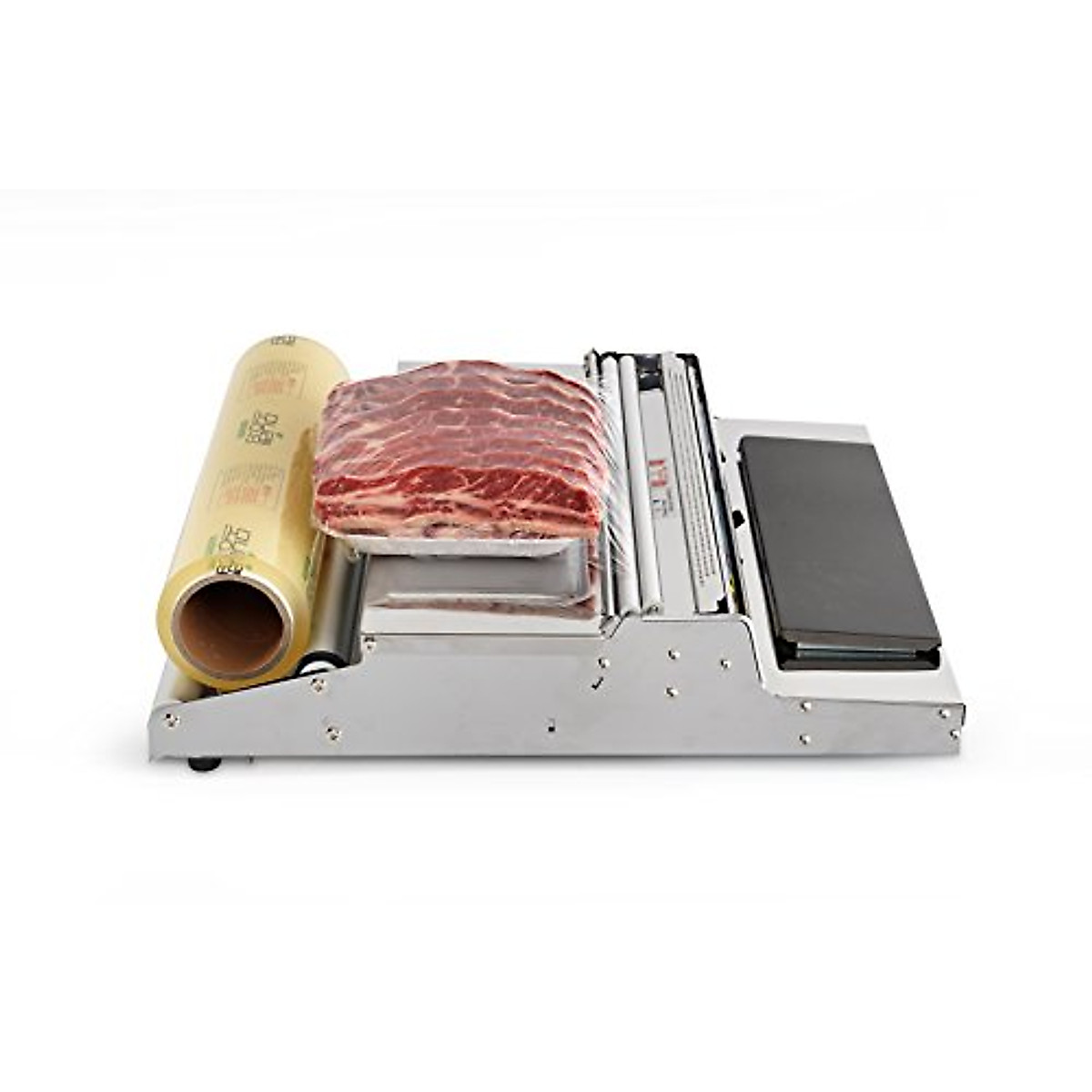 VisionTechShop CW-500E, 20 Inch / 500 mm Hand Wrapping Machine Film Wrapper for Food Packaging, MADE IN KOREA