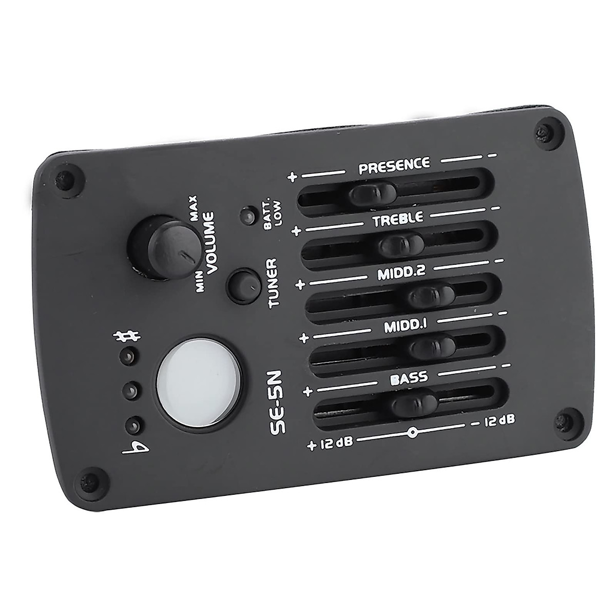 SE-5N 5 Band EQ Equalizer Pickup Tuner for Acoustic Guitar Musical Instrument