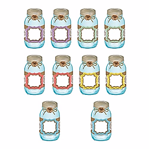 Teacher Created Resources Shabby Chic Mason Jars Accents (77191)