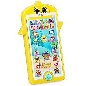 WowWee Baby Shark's Big Show! Mini Tablet for Kids – 123 and ABC Learning Toys for Toddlers – Kids Tablets (Handheld)