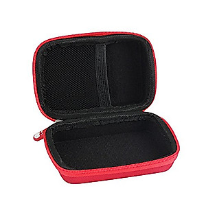 Hermitshell Hard EVA Travel Case Fits Anker PowerCore 10000 One of The Smallest and Lightest 10000mAh External Batteries Ultra-Compact Power Bank (AK-A1263011) (Red)