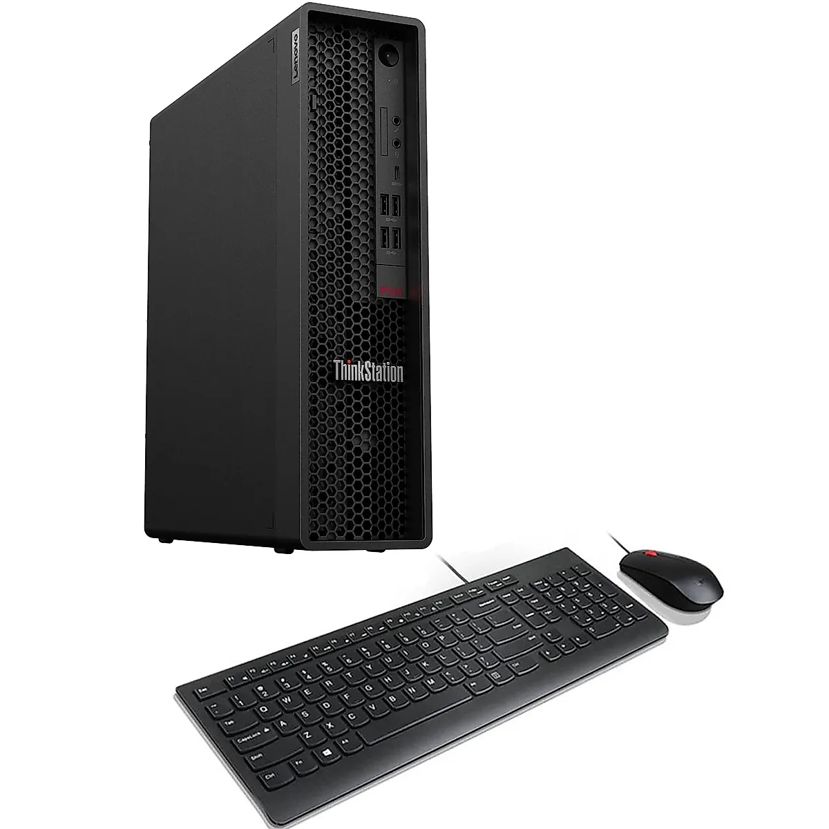 Lenovo ThinkStation P340 SFF Home & Business Mini Desktop (Intel i5-10500 6-Core, 32GB RAM, 512GB PCIe SSD + 6TB HDD (3.5), Intel UHD 630, USB 3.2, Display Port, Win 10 Pro) Refurbished (Renewed)