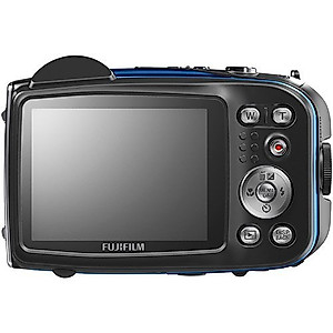 FUJIFILM Blue XP65 16 Megapixels and 5X Optical ZoomDigital Camera, Includes 100 Bonus Prints