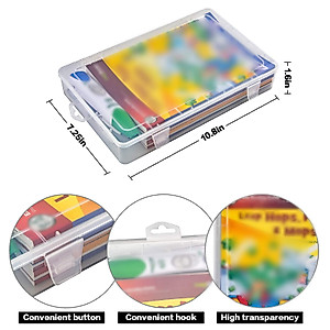 Case Compatible with Leapfrog LeapReader System Learn-to-Read 5-Book Bundle,10 Book Mega Pack, Box Also fits for Learn to Read, Volume 1, 2 USB Cable (Case Only
