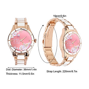 FastUU Z73 Women Smart Watch, 1.09 Inch Ladies Smartwatch Health Monitoring 200mAh Zinc Alloy Dual for Daily Wear