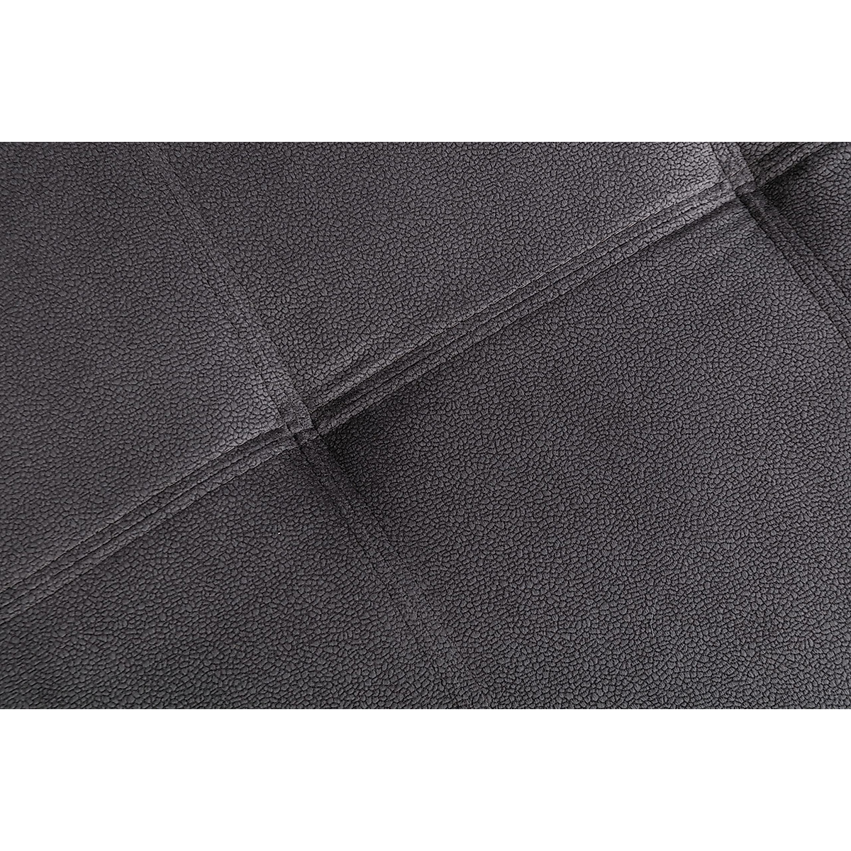 SONGG 77" L-Shape Sectional Sofa w/Storage Chaise, Velvet Reversible Convertible Couch with Pull Out Bed, Removable Cushions, Button Tufted Backrest, for Living Room, Office, Dark Gray