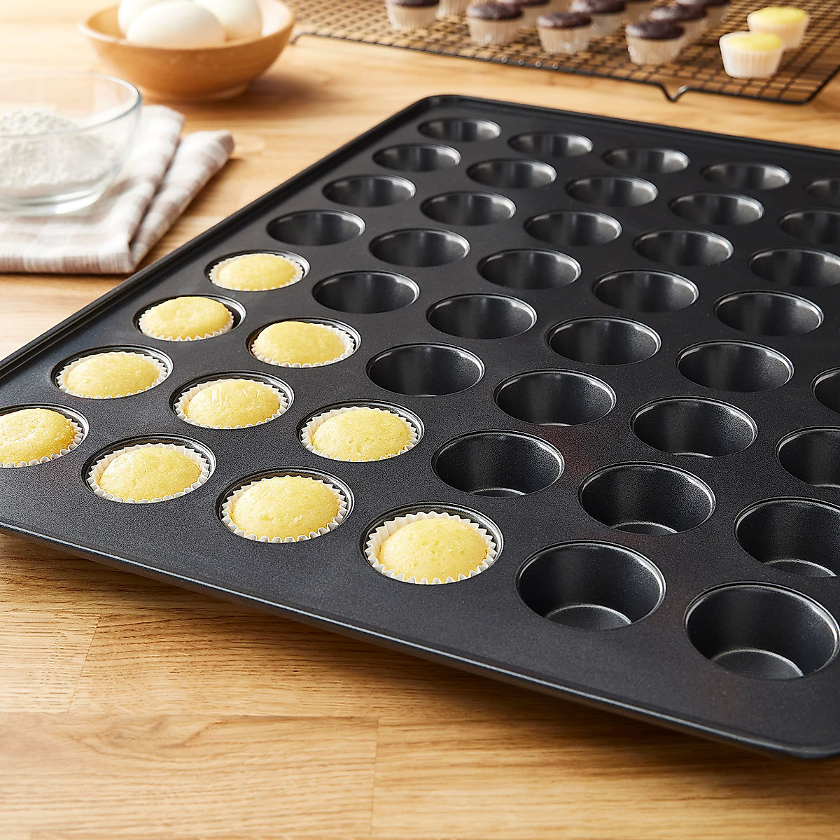 Celebrate It 4 Pack: Non-Stick 48-Cavity Mini Muffin Pan
