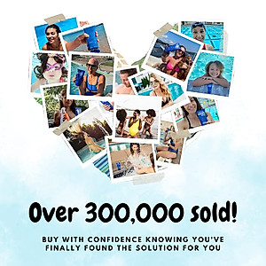 AquaGuard Pre-Swim Hair Defense | Prevents Chlorine Damage + Softens Hair | Made in California | Color Safe, Great Scent | 5.3 oz (2 Pack)