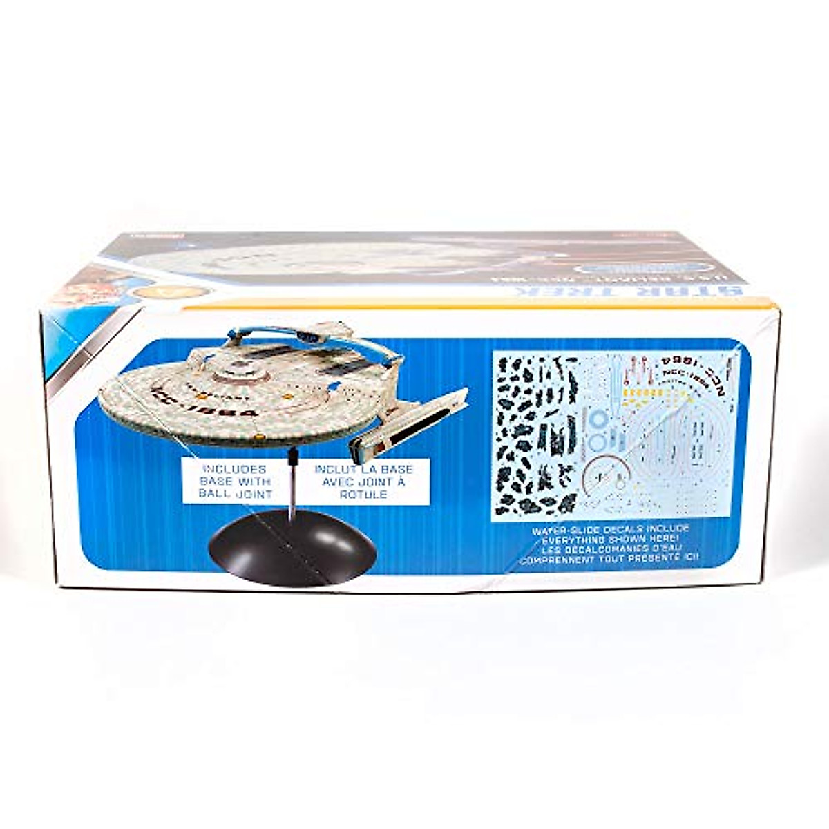 Polar Lights Star Trek U.S.S. Enterprise Reliant Wrath of Khan Edition 1:000 Scale Set Prop Replica Model Kit, White