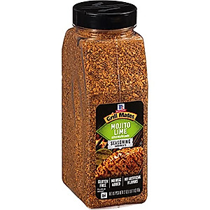 McCormick Grill Mates Mojito Lime Seasoning, 27 oz - One 27 Ounce Container of Mojito Seasoning, Perfect on Shrimp Tacos, Chicken Wings, Lamb Chops and More