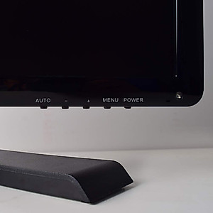 15" CCTV BNC Monitor VGA HDMI AV, 4:3 HD Display LCD Security Screen with USB Drive Player for Surveillance Camera STB PC 1024x768 Resolution Built-in Speaker Audio in/Out