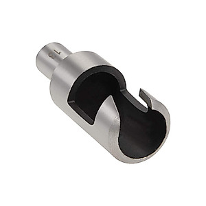 uxcell Wood Plug Cutter Drill Bit Set 1/4” 3/8” 1/2” 5/8” Barrel Cork Tenon Hole Saw Cutting Tool for Woodworking, High Carbon Steel 8in1 Set