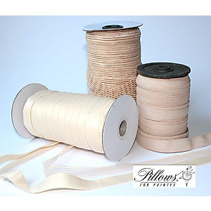 Pillows for Pointes Solid Pointe Shoe Elastic - 3 Yards - Universal Pink