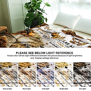 GIvetoyou Son Gifts from Mom Blanket Gifts for Son from Mom Son Blanket from Mom to My Son Blanket from Mom Birthday Valentines Day Graduation for Son Him Boy Throw Bed Blanket 60" X 50"