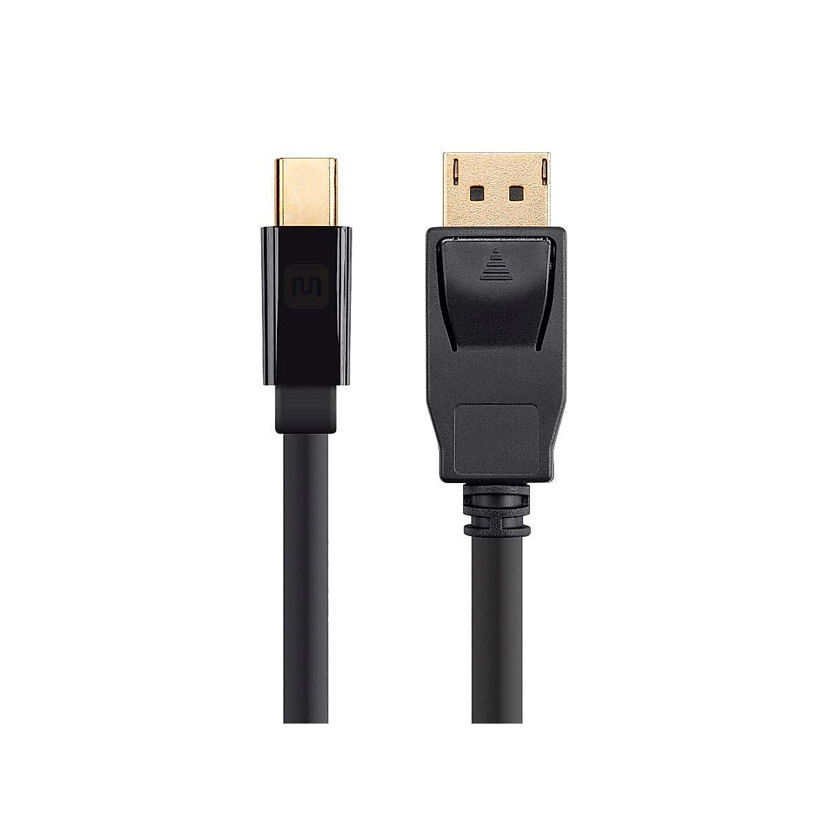 Monoprice 115888 Mini DisplayPort 1.2 to DisplayPort Cable - 1.5 Feet, 4K Capable, Supports 3D Video - Select Series Black