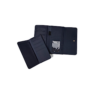 Tommy Hilfiger Kendall II Flap Continental Wallet Saffiano PVC Cognac One Size