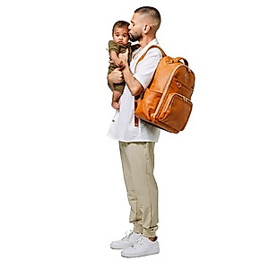 Itzy Ritzy Unisex Baby Boss Plus, Cognac
