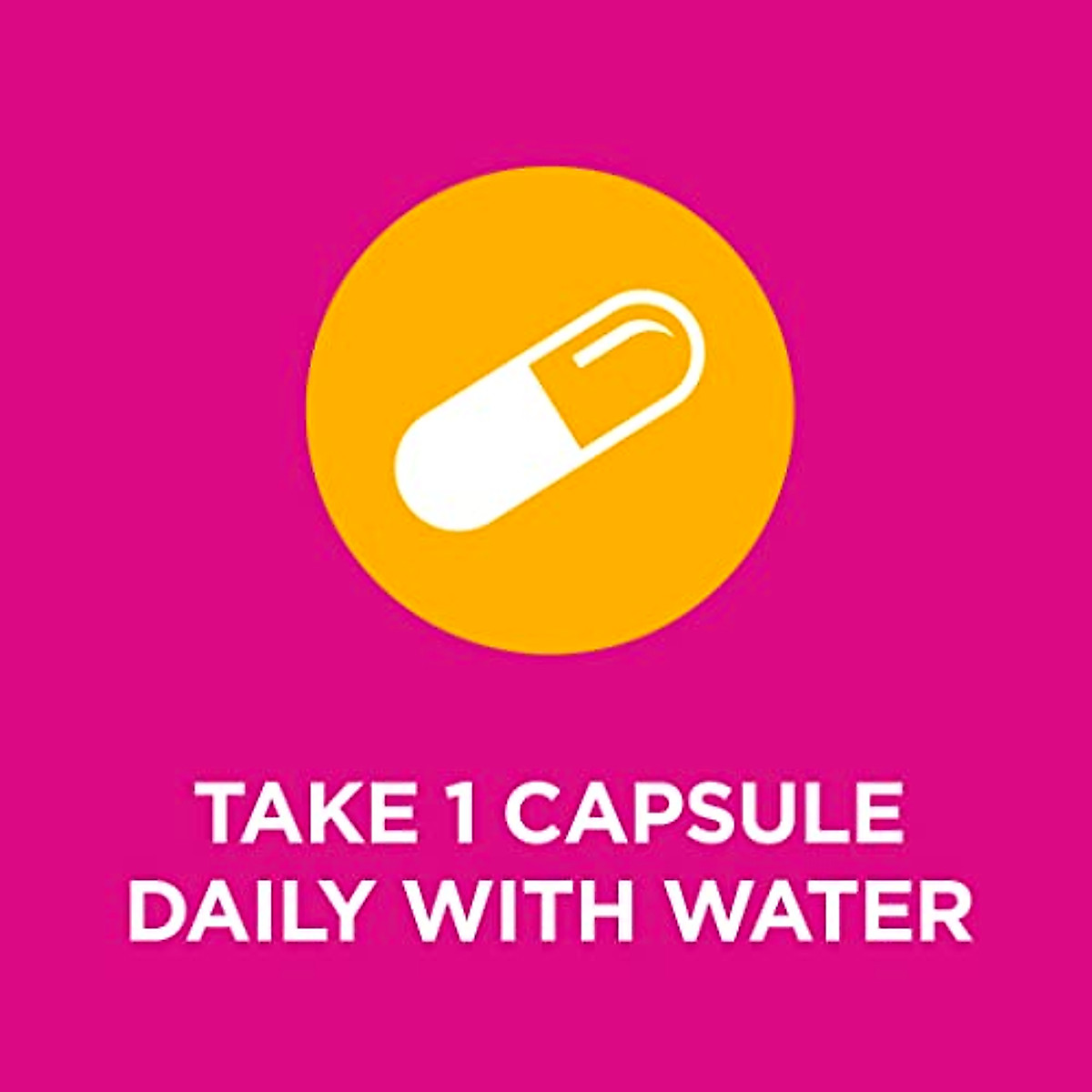 OLLY Happy Hoo-Ha Capsules, Probiotic for Women, Vaginal Health and pH Balance, 10 Billion CFU, Gluten Free - 25 Count