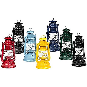 Feuerhand Outdoor Kerosene Fuel Lantern, Baby Special 276 Galvanized Hurricane Lamp for Camping or Patio, 10 Inches, Bronze