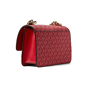 Michael Kors Heather Extra Small Crossbody Crimson One Size