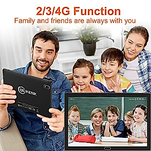 2023 Upgraded Tablet, Android 11.0 Tablet with 64G ROM+4G RAM Mass Storage, Tablet 10.1 inch Large Screen, Octa-Core Processor, 2 Sim Card Slot, 13MP+5MP Dual Cameras, GPS WiFi Bluetooth Support