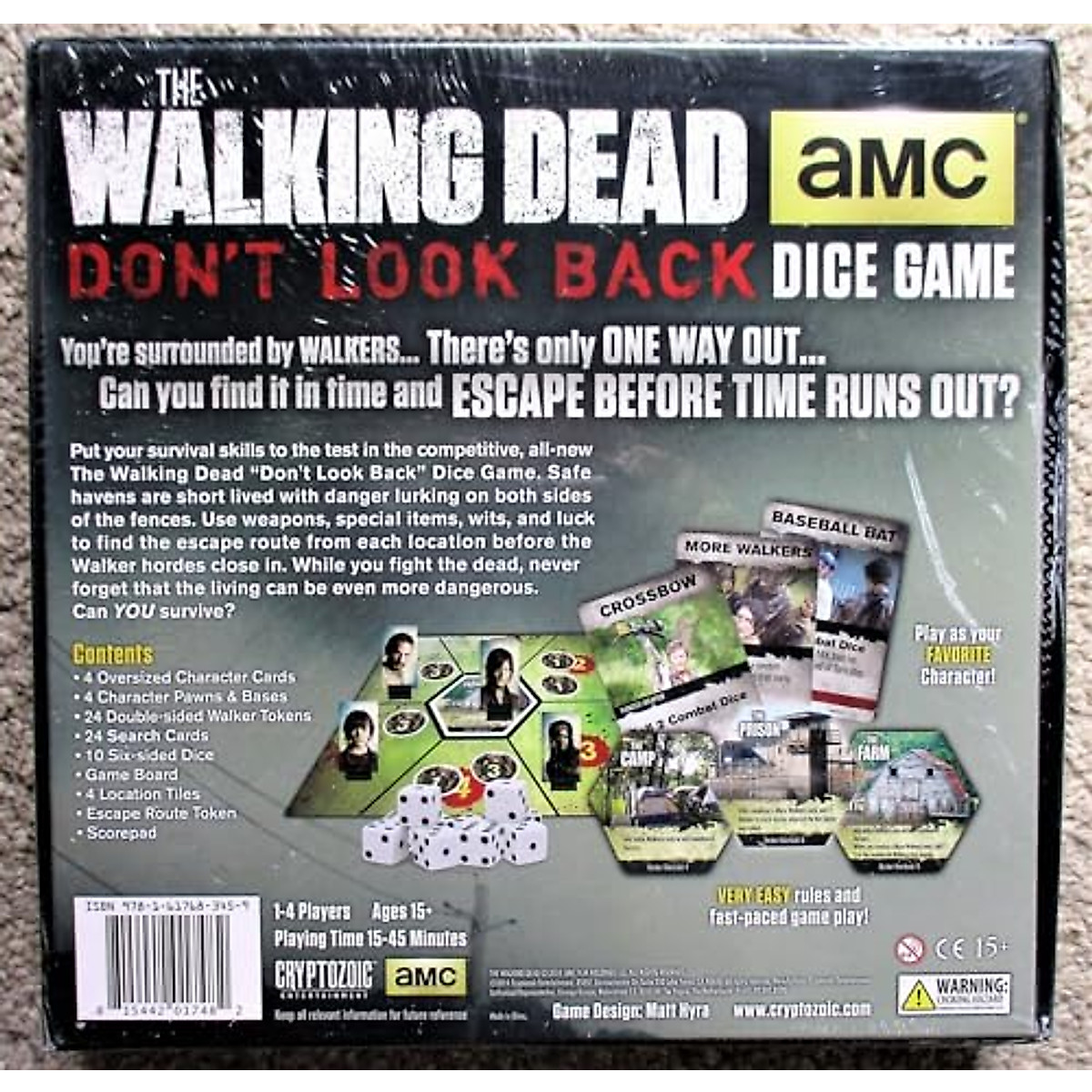 Walking Dead Dice Game: Don't Look Back
