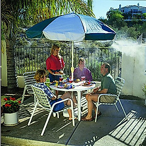 Orbit 3 Pack 3/8 Foot Brass Slip-Lok Mist Tubing Tee with Nozzle