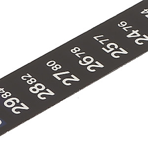 Aquarium Thermometer, Fish Tank Thermometer Aquarium Thermometer Strip Aquarium Temperature Sticker Strip Stick On Amphibian and Reptile Thermometer Sticker for Fish Tank Home