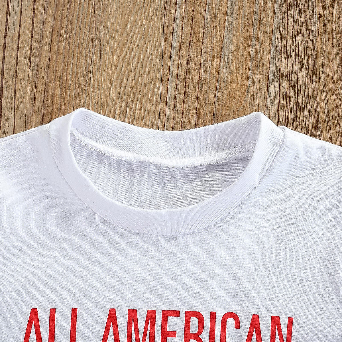 FYBITBO Baby Boy 4th of July Outfits Short Sleeve Tee Shirt and Casual Shorts 2Pcs Fourth of July Summer Outfit (Stars and Striped Print, 6-12 Months)