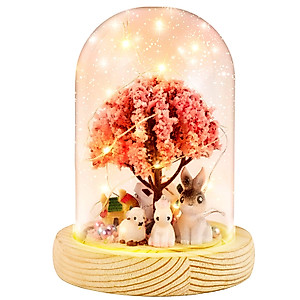 IEKEODI Make Your Own Magic Night Light, DIY Night Light Kit for Girls,Arts and Crafts Nightlight Project Novelty for Girls Ages 6-8