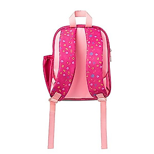 Play Friends Toddler Backpacks for Girls 2-4 - Small Size Kids Backpack with Cute Rabbit Plush Toy Great as School Bag, Travel Bag - Birthday Gift for Girls 3 Years Old