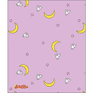 Great Eastern Entertainment Sailor Moon- Pink with Rabbit Throw Blanket