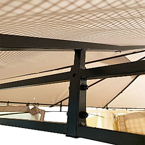 Garden Winds Replacement Canopy Top Cover Compatible with ABCCANOPY & MasterCanopy 10x10 Gazebo - Riplock 350