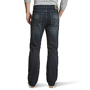 Wrangler Authentics Men's Relaxed Fit Boot Cut Jean, Dirt Road, 34W x 32L