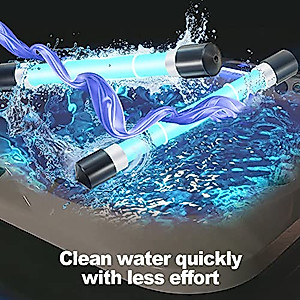 Kittmip 6472-841 Pool and Spa UV Bulb Replacement Parts Compatible with Sundance Hot Tub Spas Water Purification System, Complete Assemble with Gasket and Connector (2)