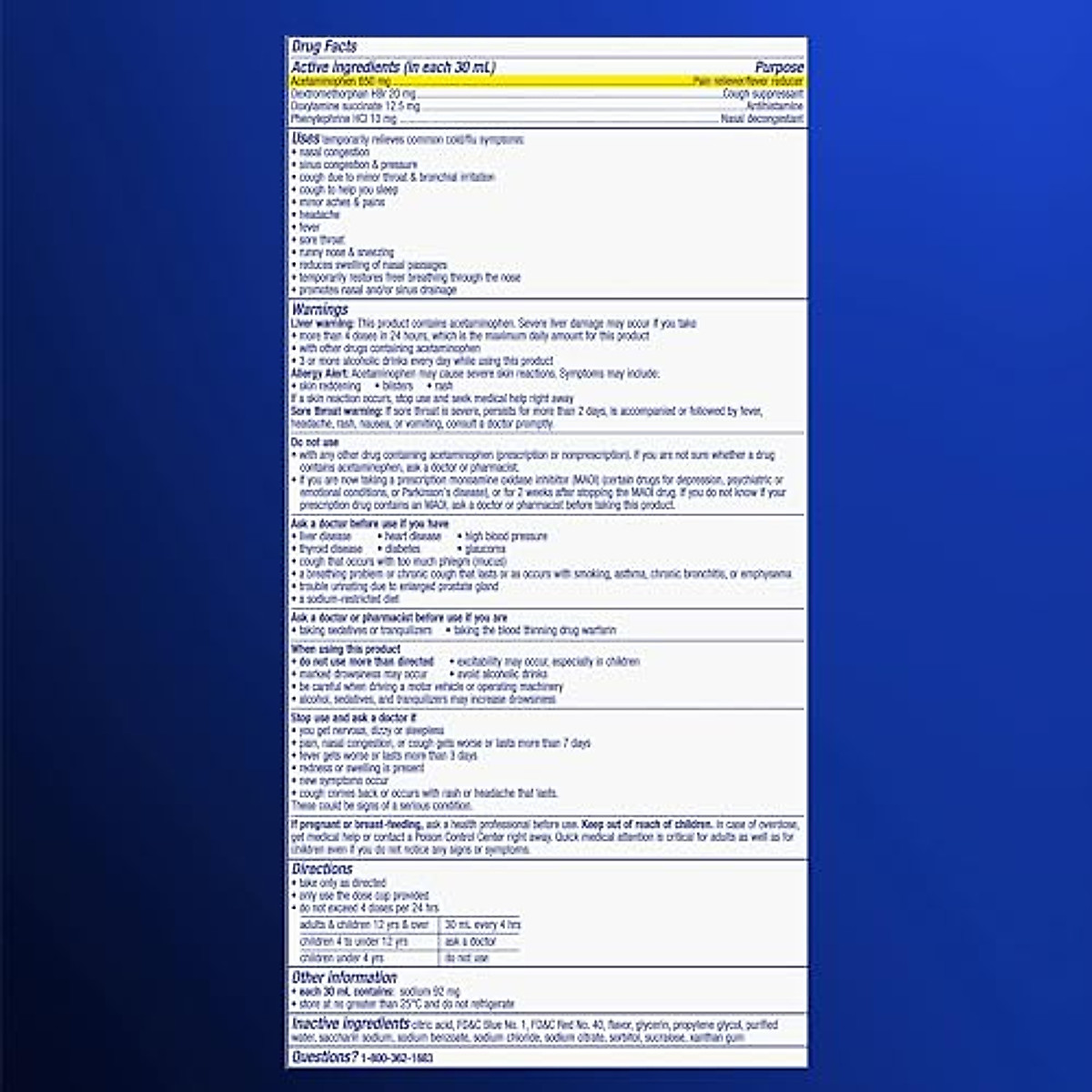 Vicks NyQuil SEVERE Cold and Flu Relief Liquid Berry Flavored Medicine, Maximum Strength, 9-Symptom Nighttime Relief For Fever, Sore Throat, Nasal Congestion, Sinus Pressure, Sneezing, Cough, 12 FL OZ
