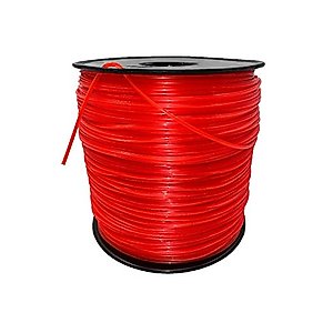 wewr Echo String Trimmer Cross Fire Line 5-Pound Commercial Square .095-Inch-by-1280-ft String Trimmer Line in Spool (0.095, Red)