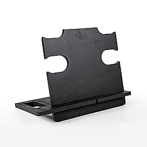 LAC Nightstand Organizer for Men | Mens Gifts Ideas Birthday Gifts for Dad | Wood Phone Docking Station Bedside Gadget Holder | Desk Wooden Phone Stand | Men's Gift for Husband Tech