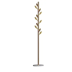 DHTDVD Hanger Foot Standing Hanger Floor Bedroom Clothes Gold Metal Hanger Furniture Floor Hanger (Color : D, Size : 180 * 32CM)