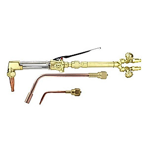 Heavy Duty Oxy-Fuel Torch Replacement for Victor with Check Valves + Cutting Tip + Welding Tip + Heating Tip (Acetylene)