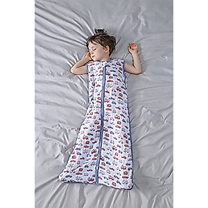 TADO MUSLIN Toddlers Sleeping Sack 100% Organic Cotton Kids Wearable Blanket 0.5 TOG(2-4T)