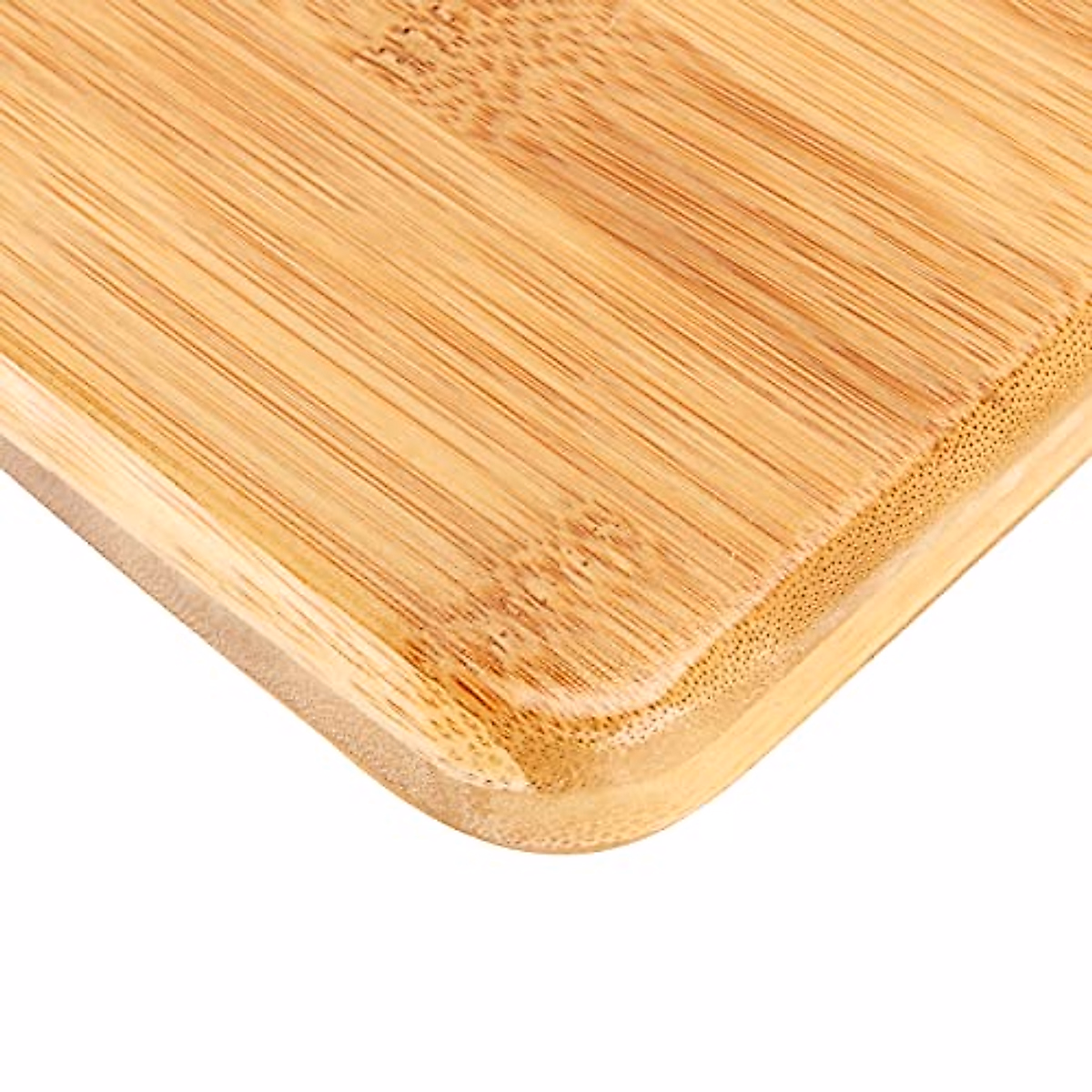 JOIKIT 4 PCS 16 Inch Bamboo Floating Shelves Wall Mounted, Bamboo Wall Shelf, Decorative Floating Shelf for Bedroom, Kitchen, Bathroom, Living Room